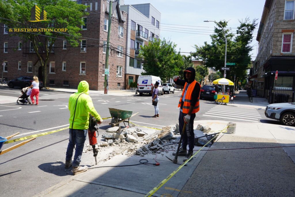 Hi Tech Completes Sidewalk Demolition And Reconstruction